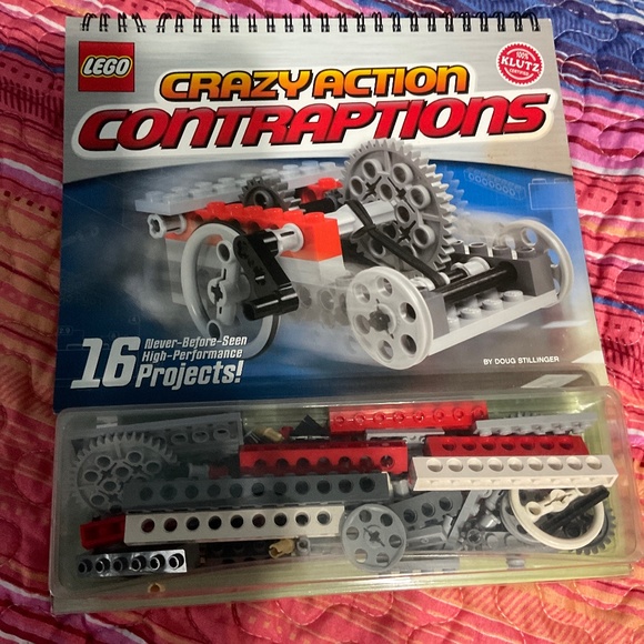 Lego | Toys | Lego Crazy Action Contraptions Book Kit Klutz Used | Poshmark
